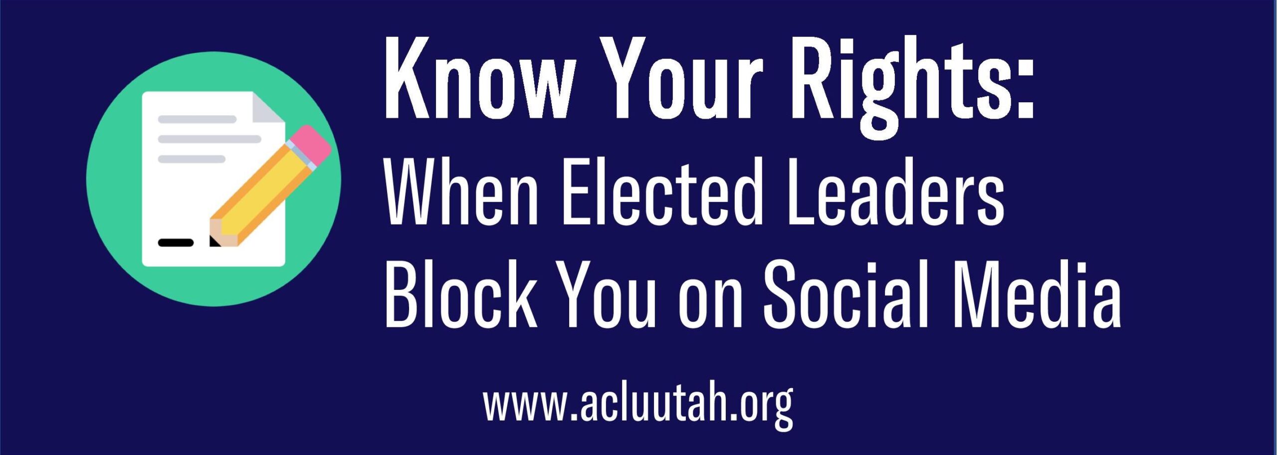 Toolkit: Can an elected representative or government organization block ...